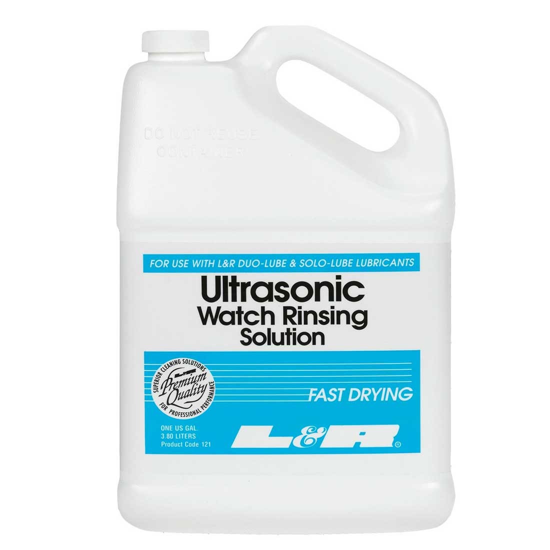 L&R Ultrasonic Watch Rinsing Solution - 1 Gallon – Time Connection II, Inc